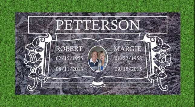 Flower Hummingbird - New Century Headstones