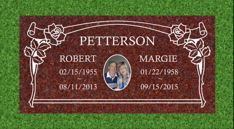 Flower Hummingbird - New Century Headstones